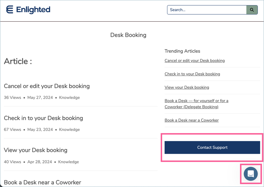 How to contact Support