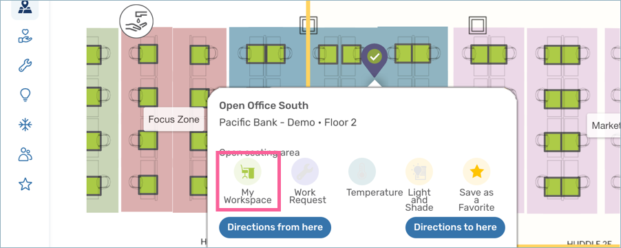 Set your workspace location