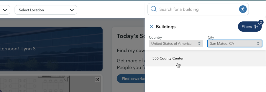 Change building locations