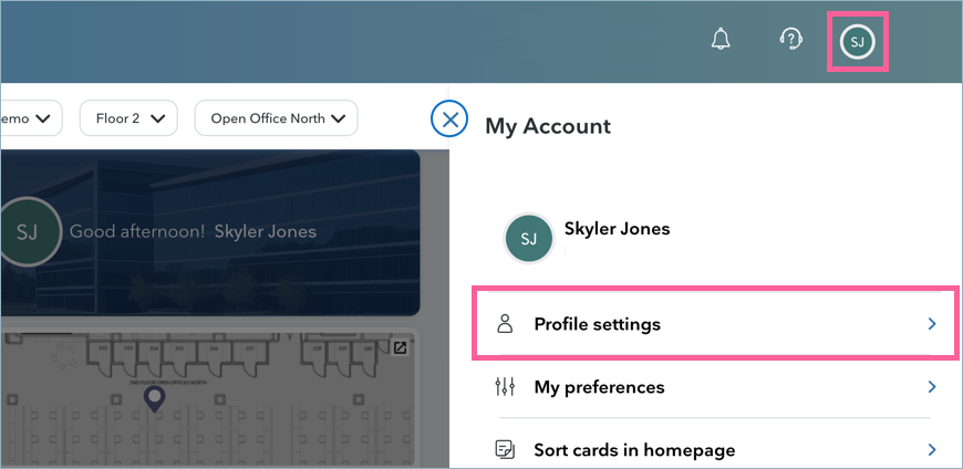 Set a profile photo