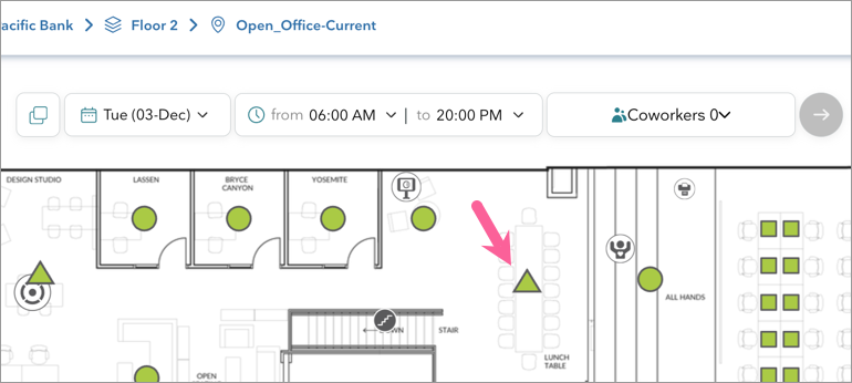 Find an Event Space