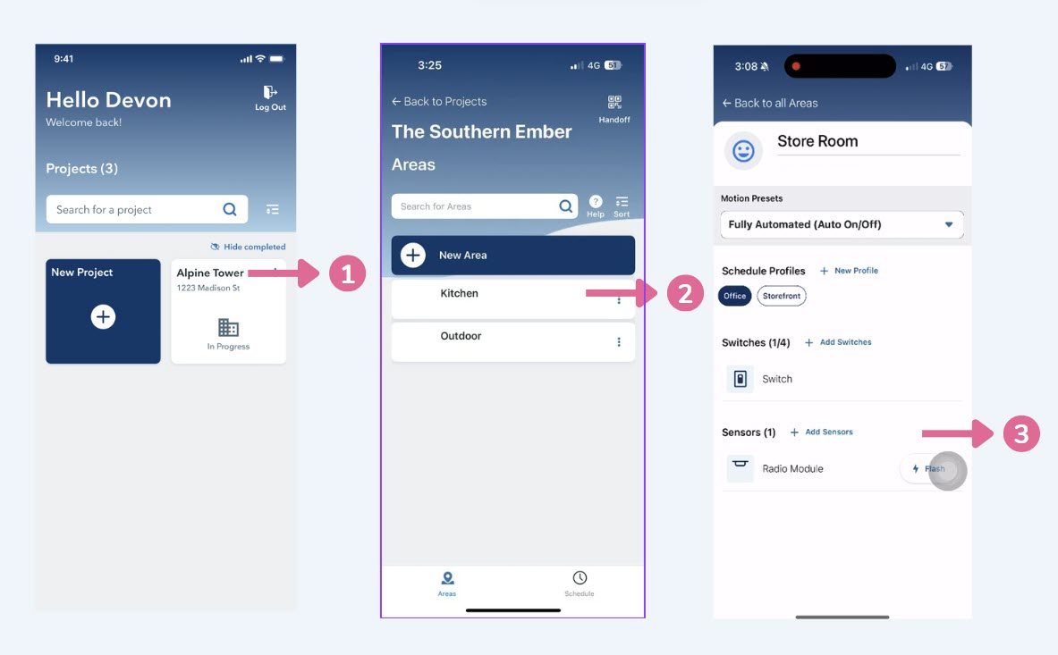 Adding and Deleting Sensors